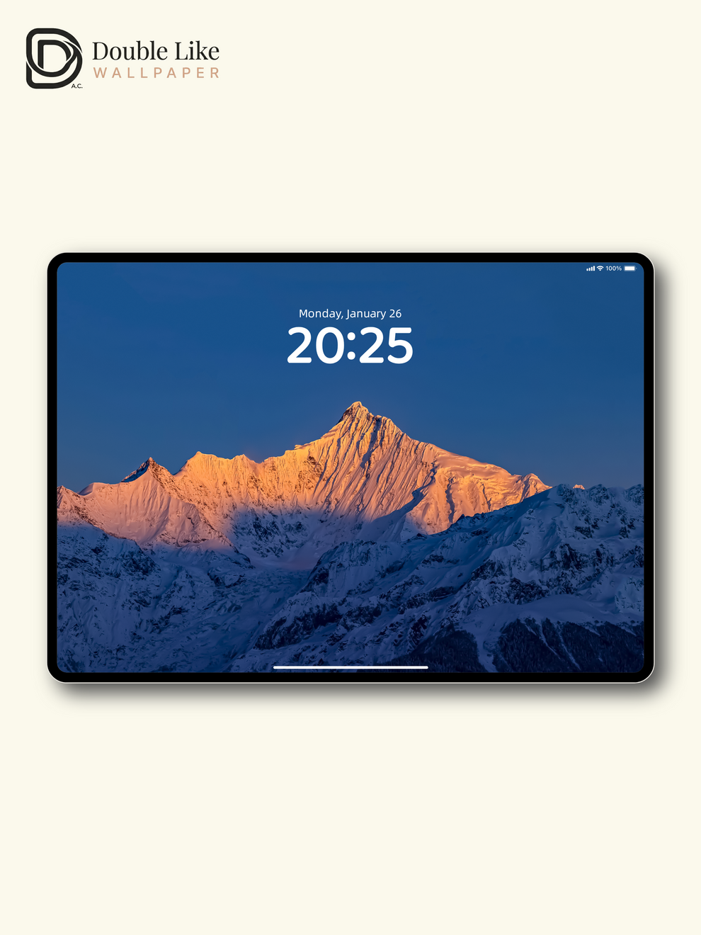 Minimal Warm Snow & Street Wallpaper | Double Like – Doublelikewallpaper